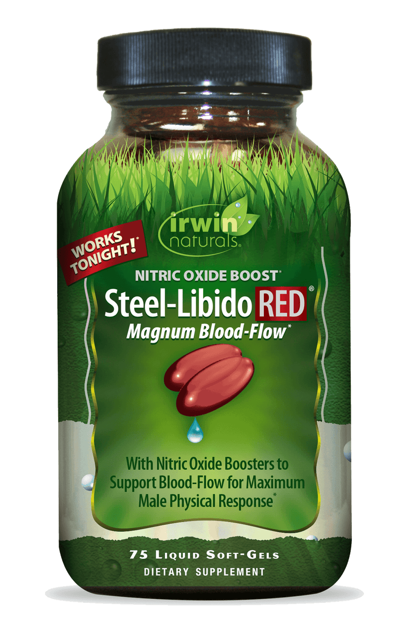 Steel-Libido RED® with Nitric Oxide Boost* – Irwin Naturals Supplements