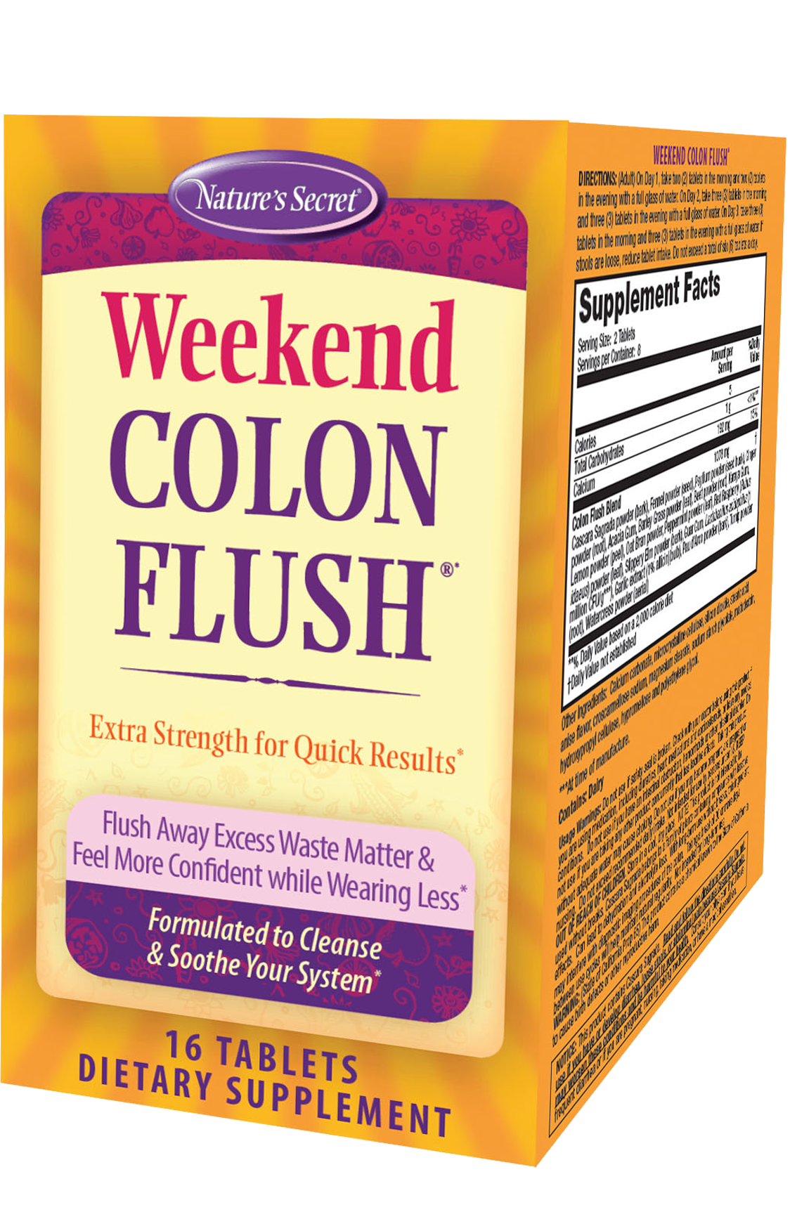 Weekend Colon Flush - Nature's Secret – Irwin Naturals Supplements